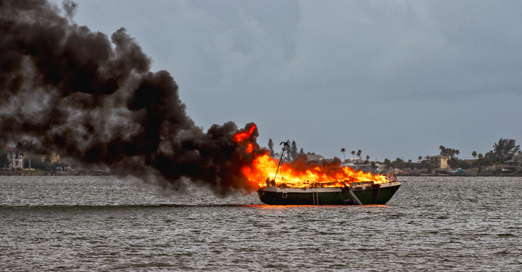 Boat fire-‘explosion’ injures child and woman in Venice | Ovadia Law ...